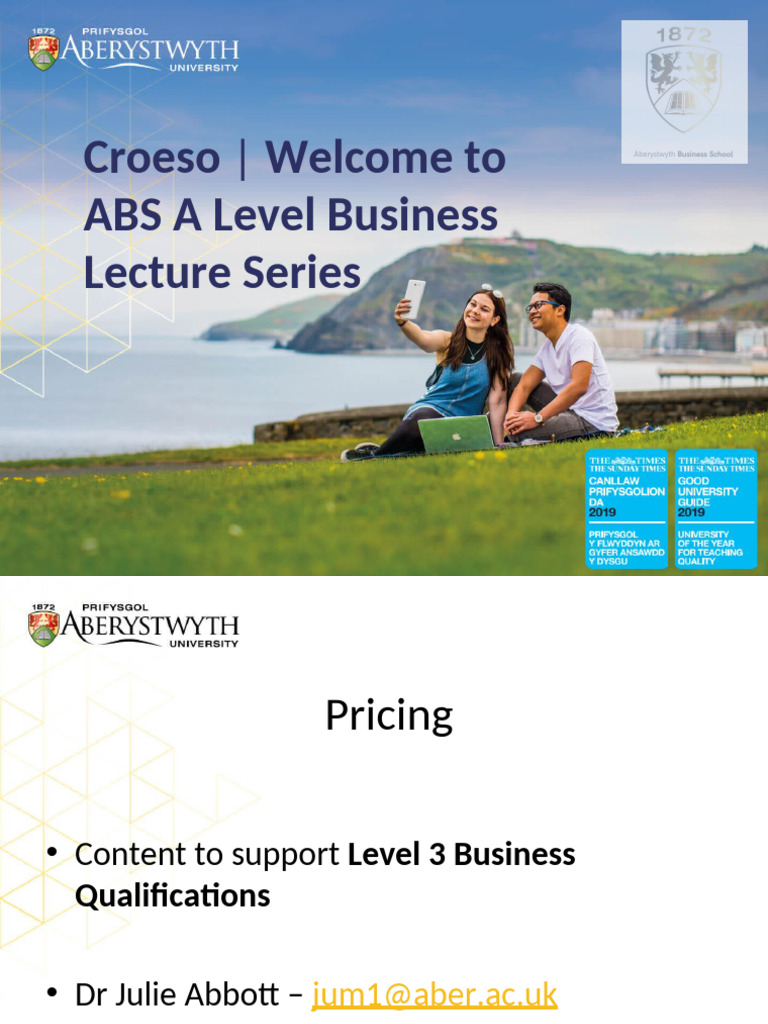 A Level Business Pricing Guide | PDF | Pricing | Prices