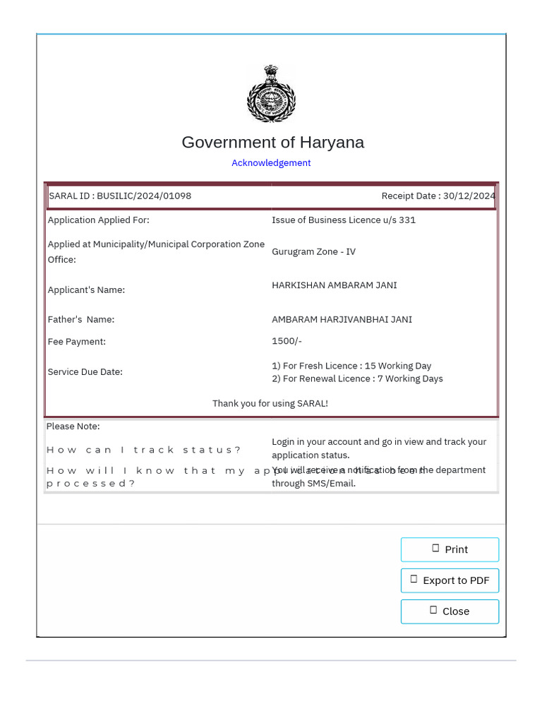 ServicePlus - License For Dava India PDF | PDF