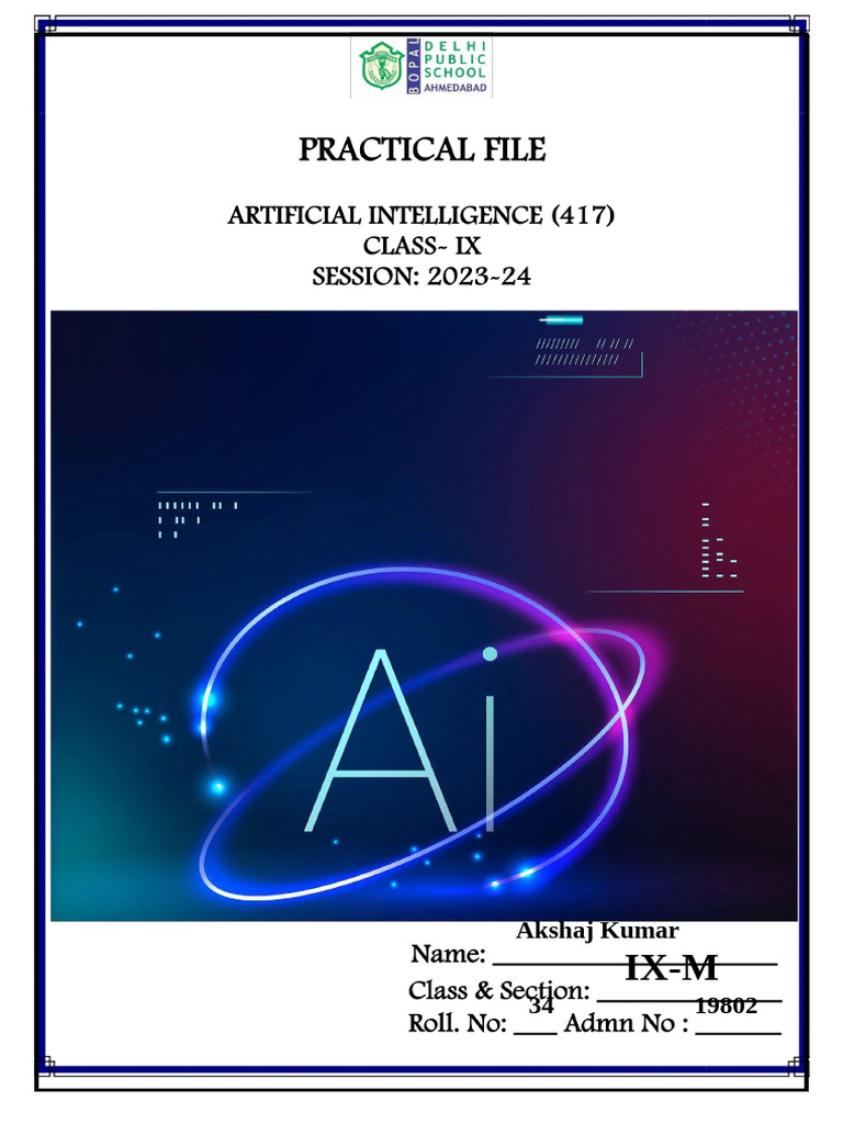 AI Practicle File | PDF