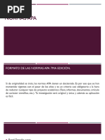 Interlineado según normas APA 7 | PDF