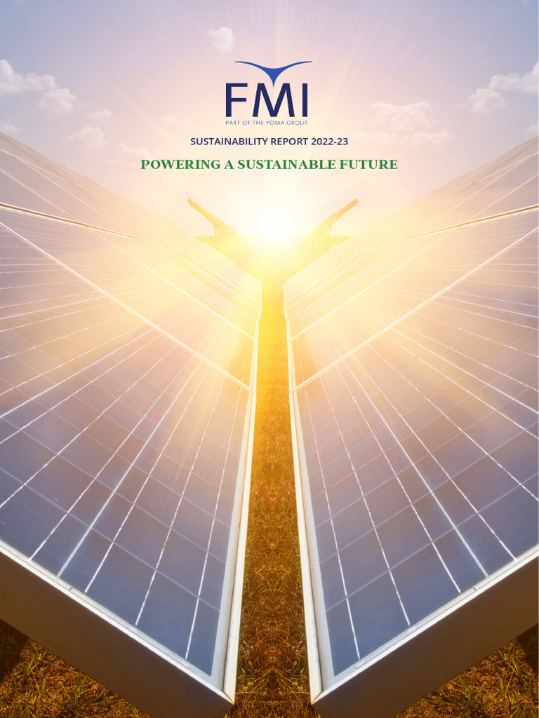 FMI Sustainability Report 2022 23 | PDF