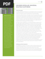 Mx301 Universal Routing Platform Datasheet | PDF | Computer Network | Router (Computing)