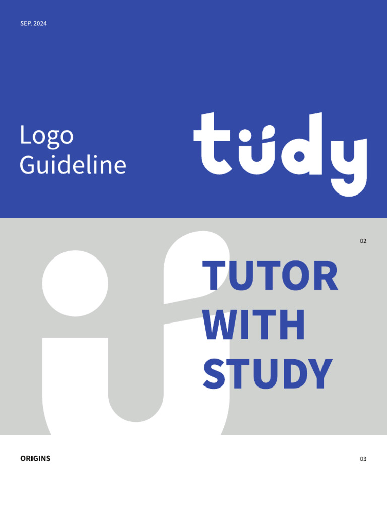 Tudy Logo Guideline New | PDF | Typography | Design