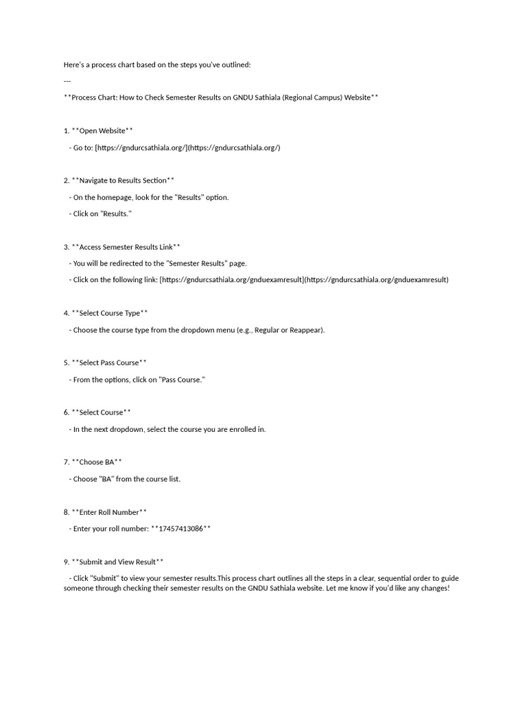 GNDU Sathiala Result Check Guide | PDF