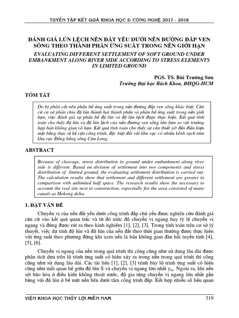 Bui Truong Son-Danh Gia Lun Lech Nen Dat Yeu | PDF