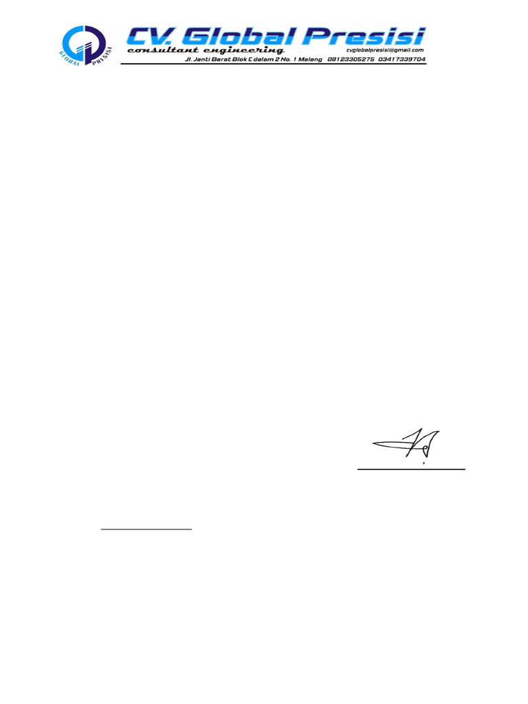 Surat Peringatan Polaman - Dampit | PDF