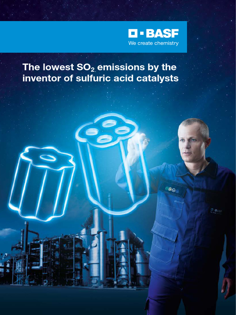 BASF SulfuricAcid Brochure Screen | PDF | Catalysis | Sulfur Dioxide