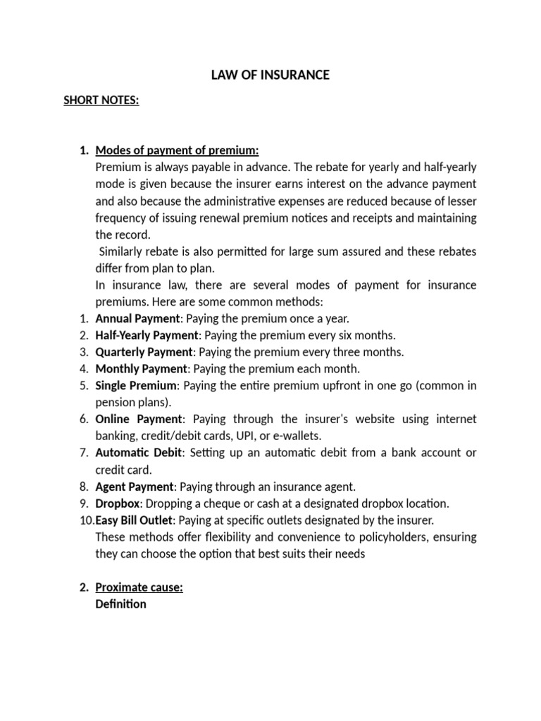 Insurance Part C | PDF | Insurance | Assignment (Law)