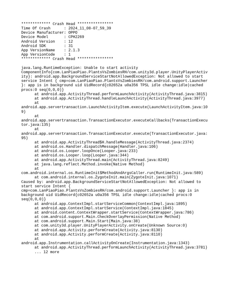Mod Menu Crash 2024 11 08 07 59 39 Pdf Java Programming Language Android Operating System
