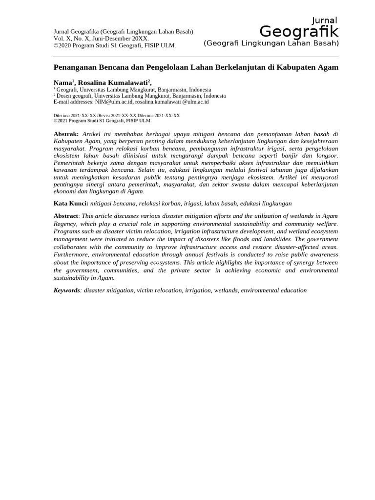 Lahan Basah | PDF
