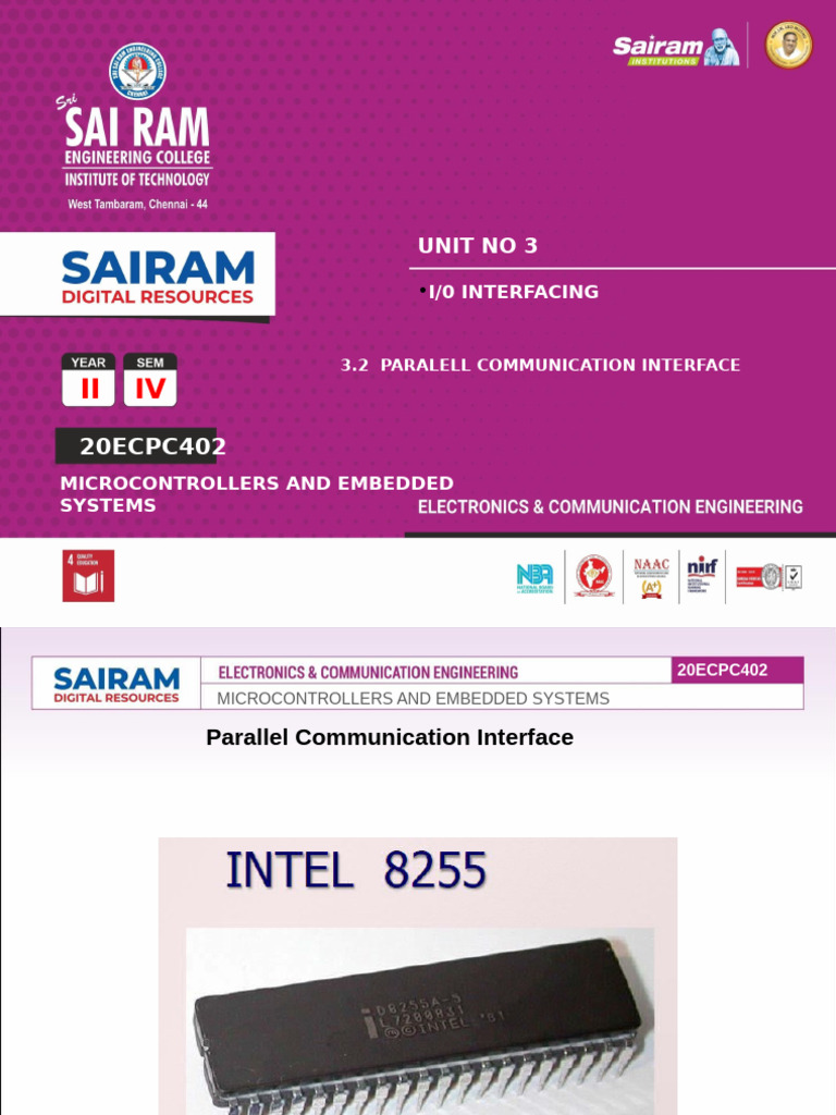 8255 PPI Interface Guide | PDF | Office Equipment | Computer Architecture