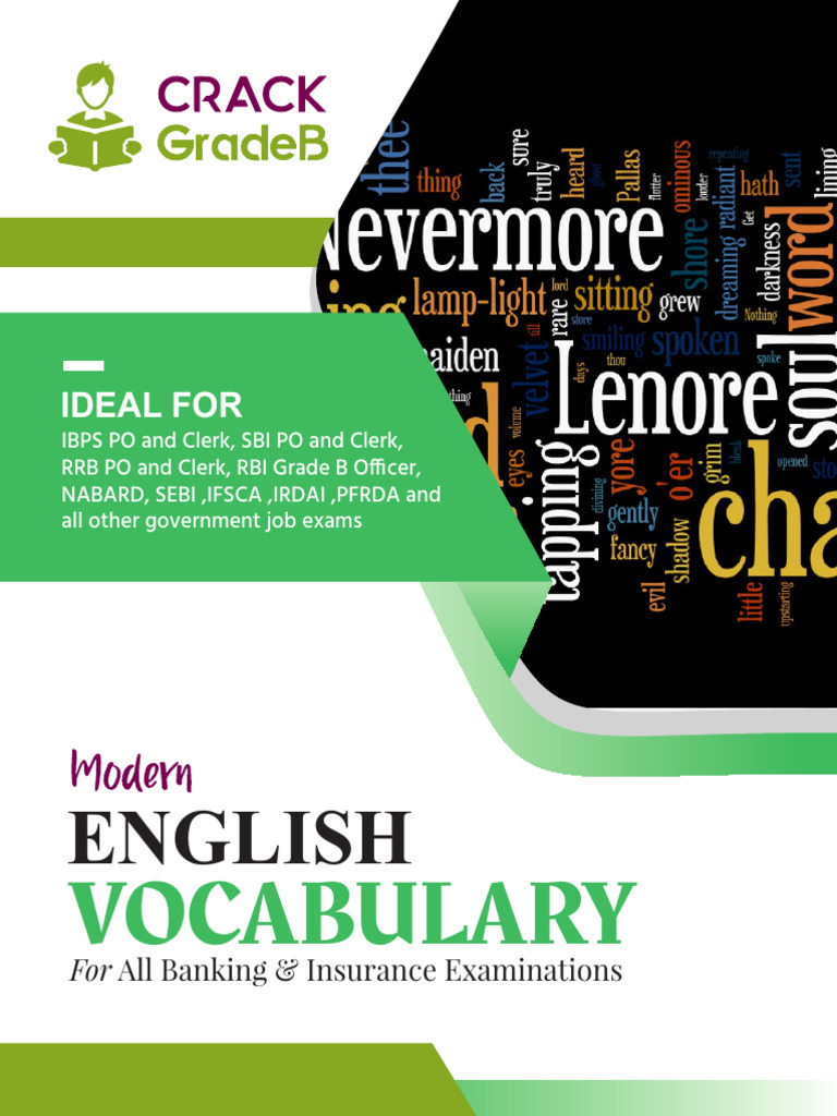 English Vocabulary | PDF | Adjective | English Grammar