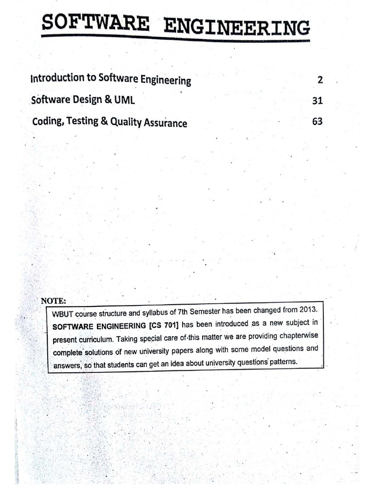 Software Engg Organizer | PDF