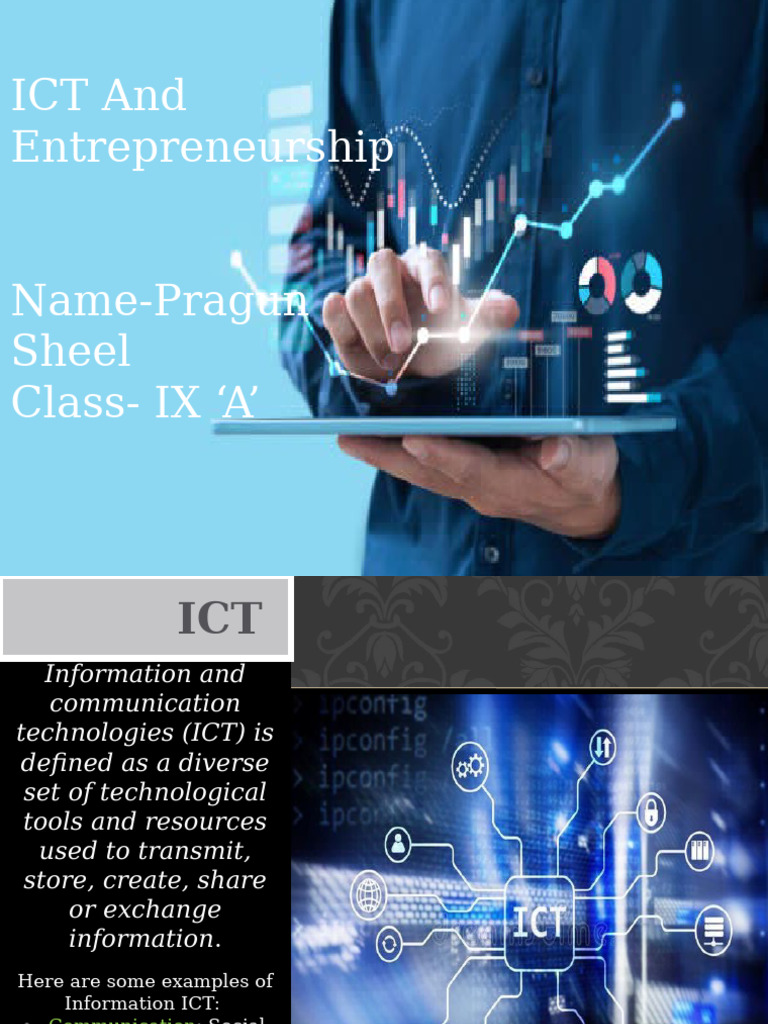 ICT and Entrepreneurship | PDF