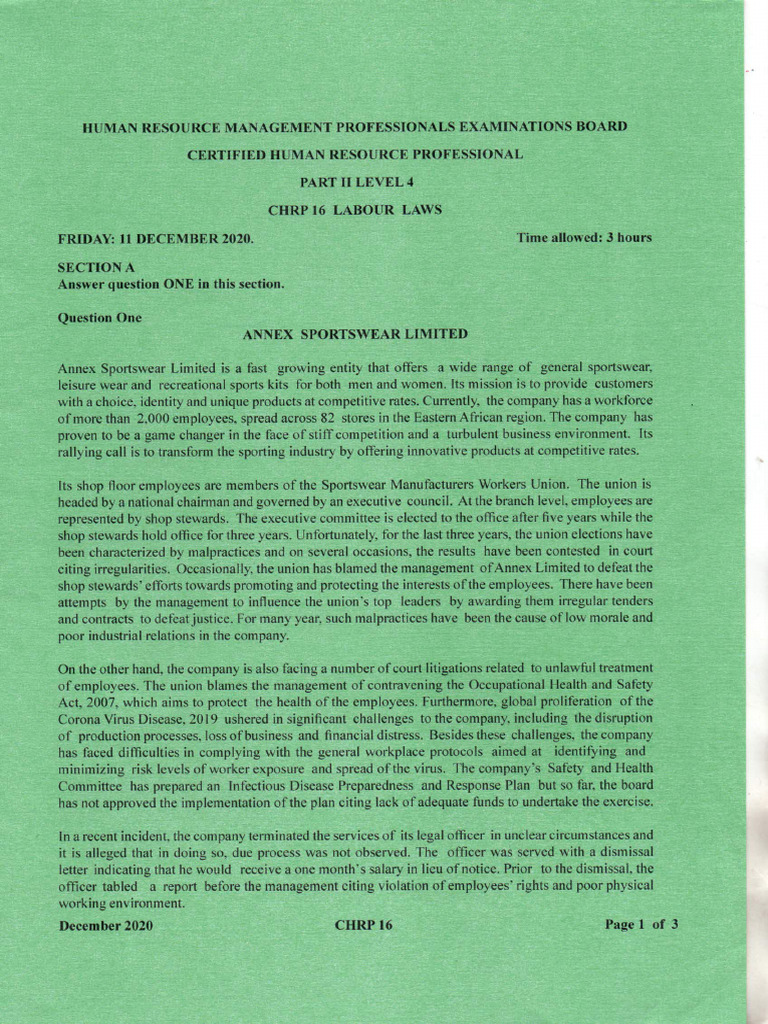 CHRP 016 - Dec. 2020 | PDF