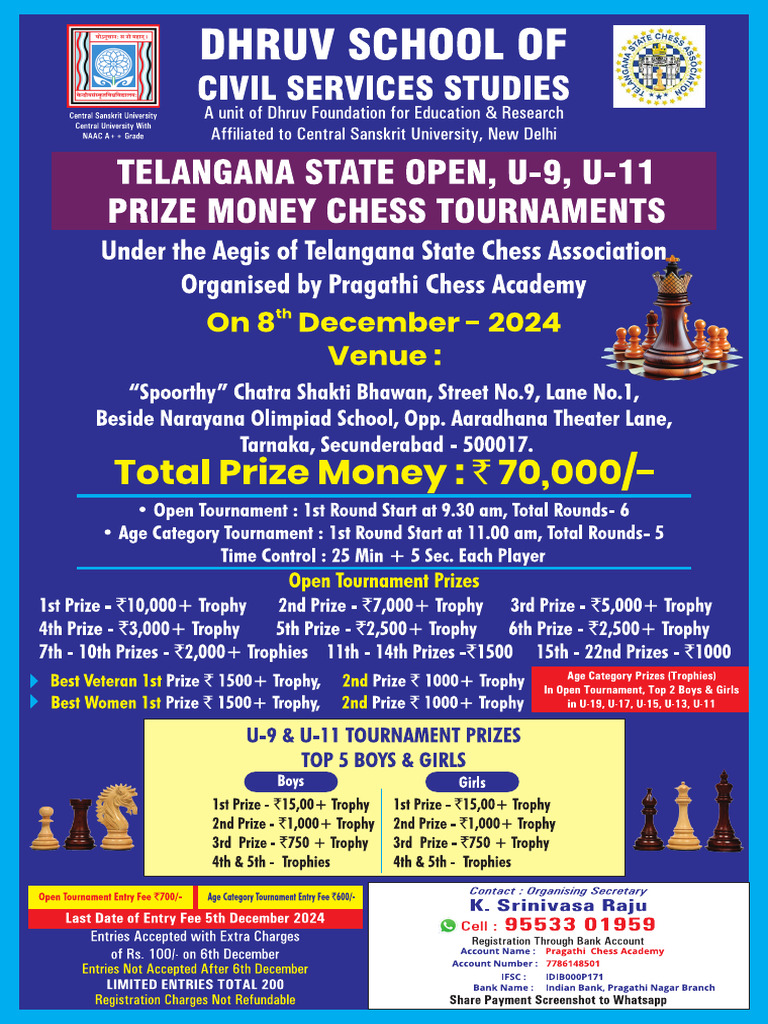 Pragathi Chess - Tarnaka | PDF