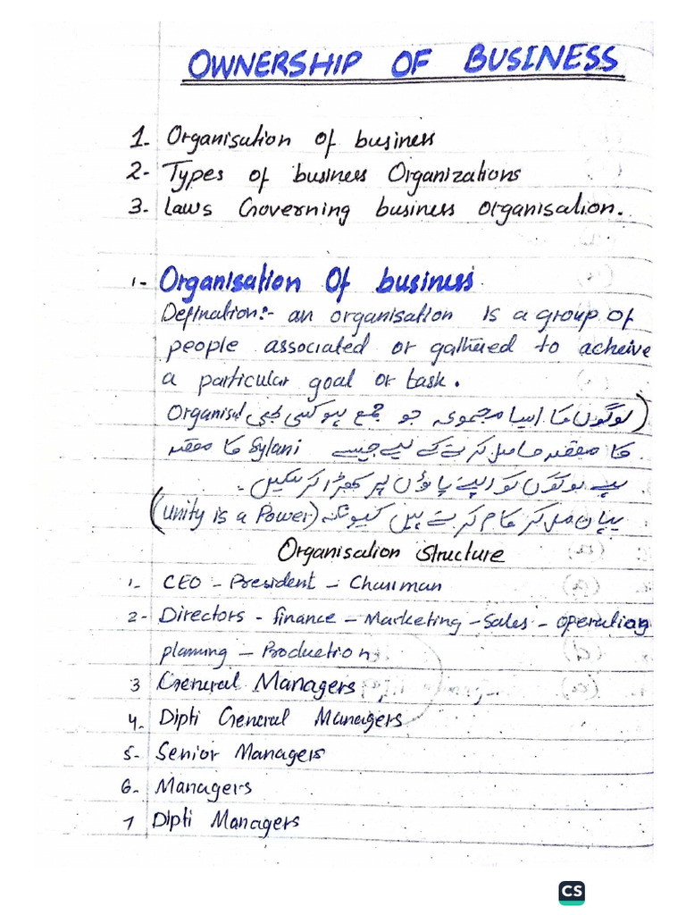 Chapter 2 Notes | PDF