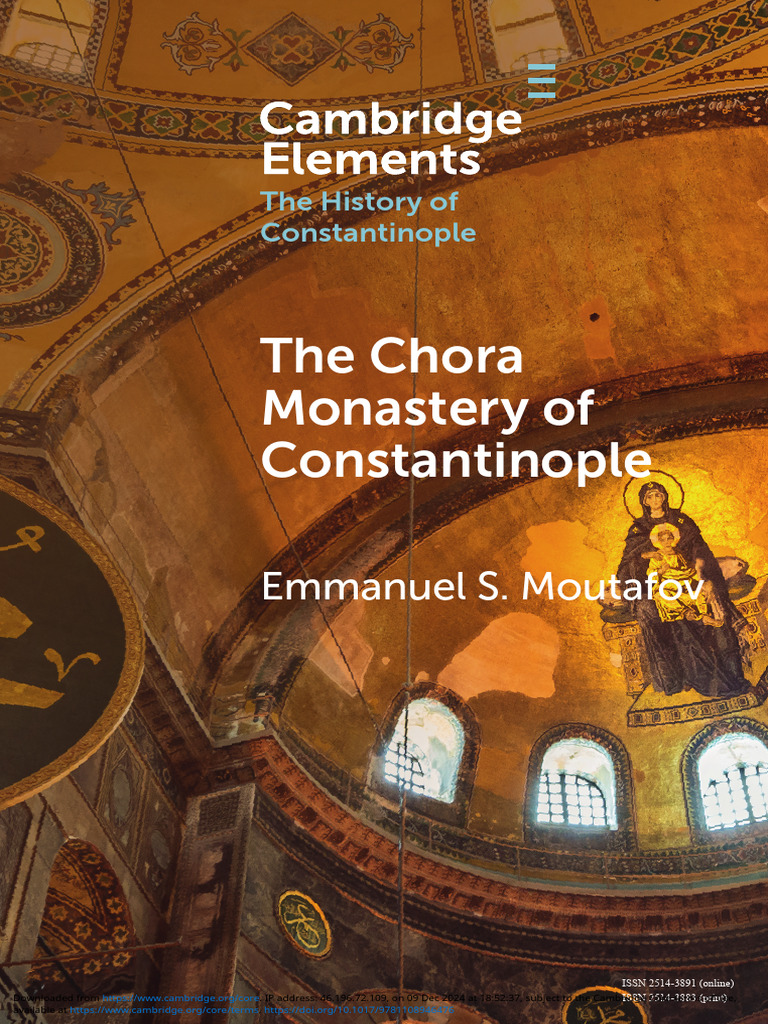 The Chora Monastery of Constantinople | PDF