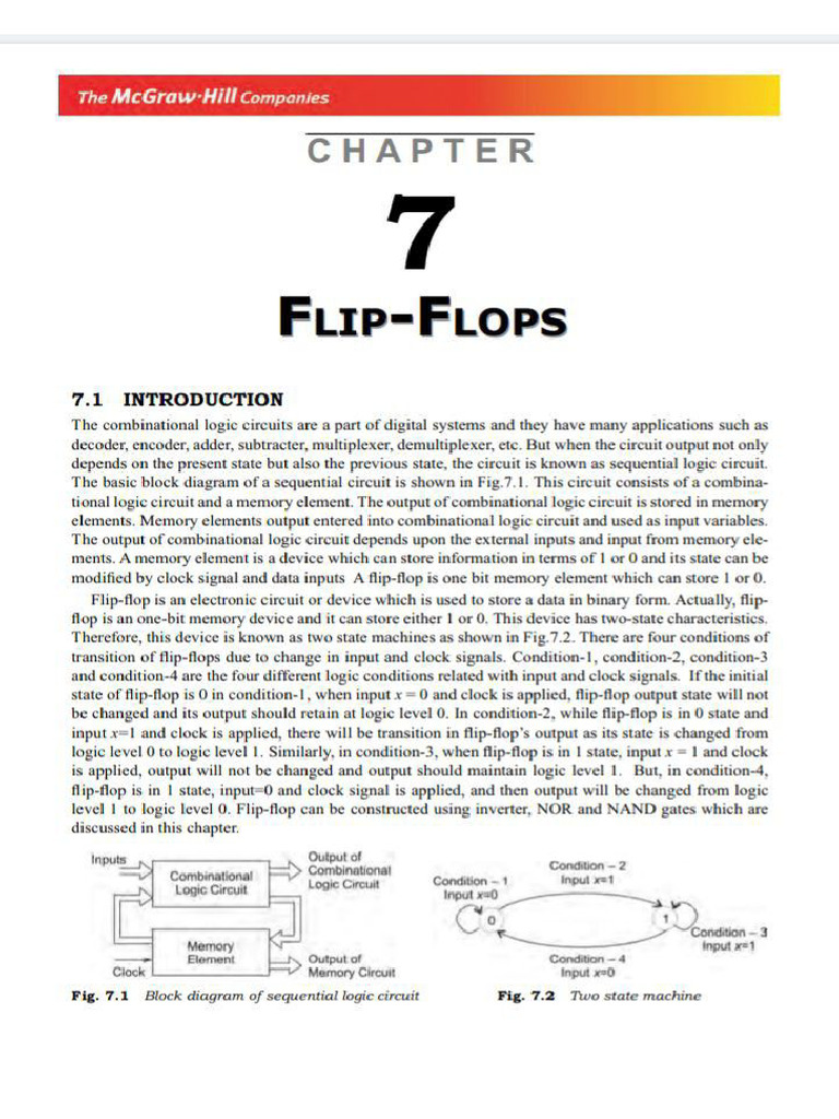 RS, JK Flip Flops | PDF