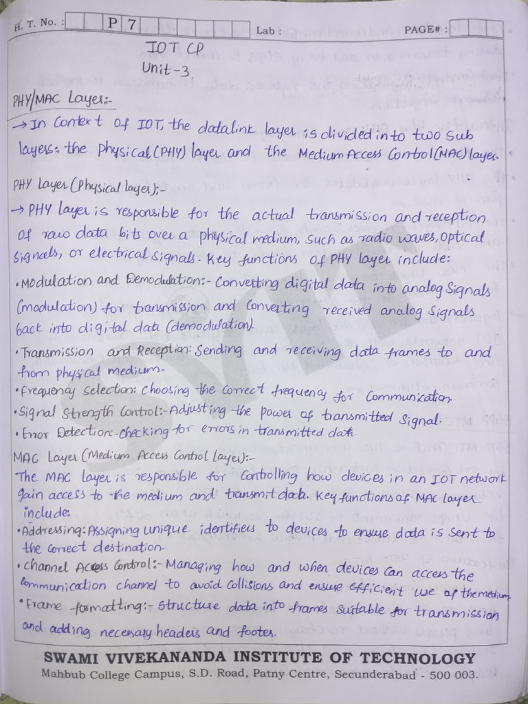 CP Unit3 Written | PDF