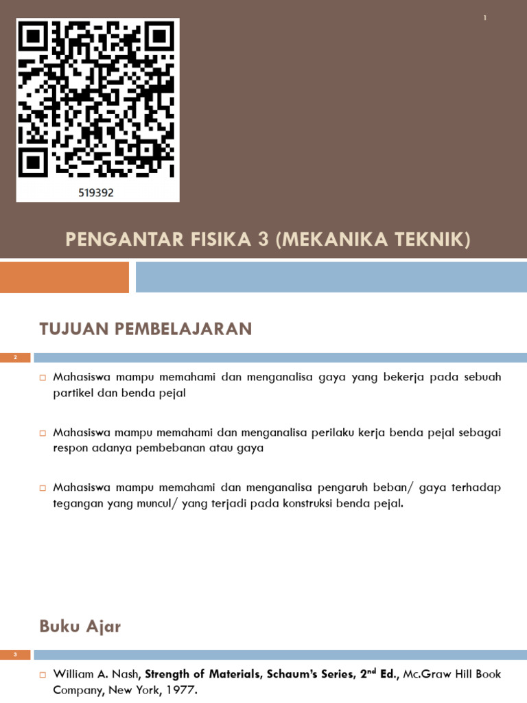W01.pengantar Fisika 3 | PDF