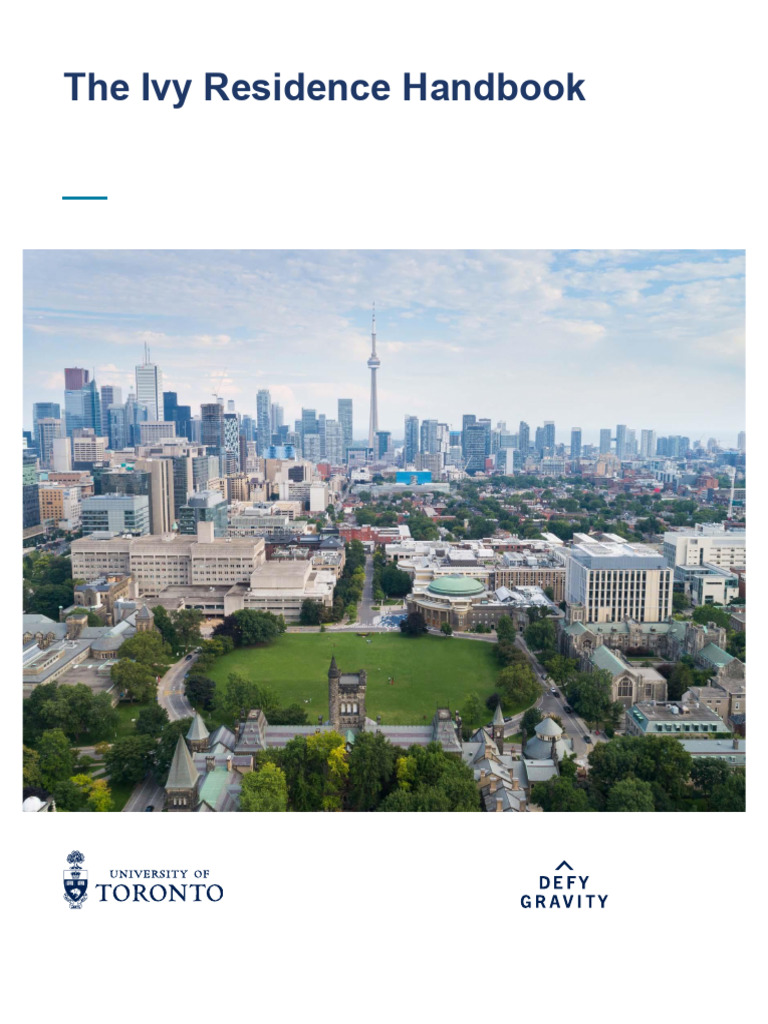 The Ivy Residence Handbook | PDF | License | Clothes Dryer