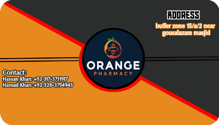 Orange Pharmacy | PDF