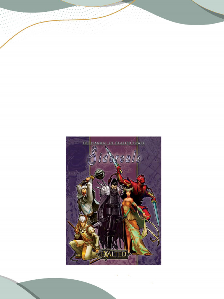 Download Full The Manual of Exalted Power Sidereals Exalted RPG 2nd ...