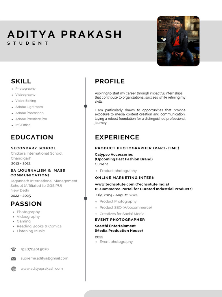 Aditya_resume | PDF