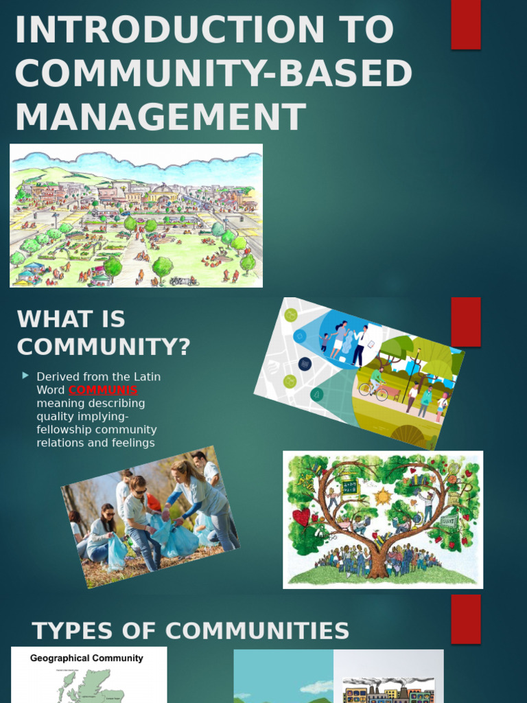 Community-Based Management Overview | PDF | Community | Swot Analysis