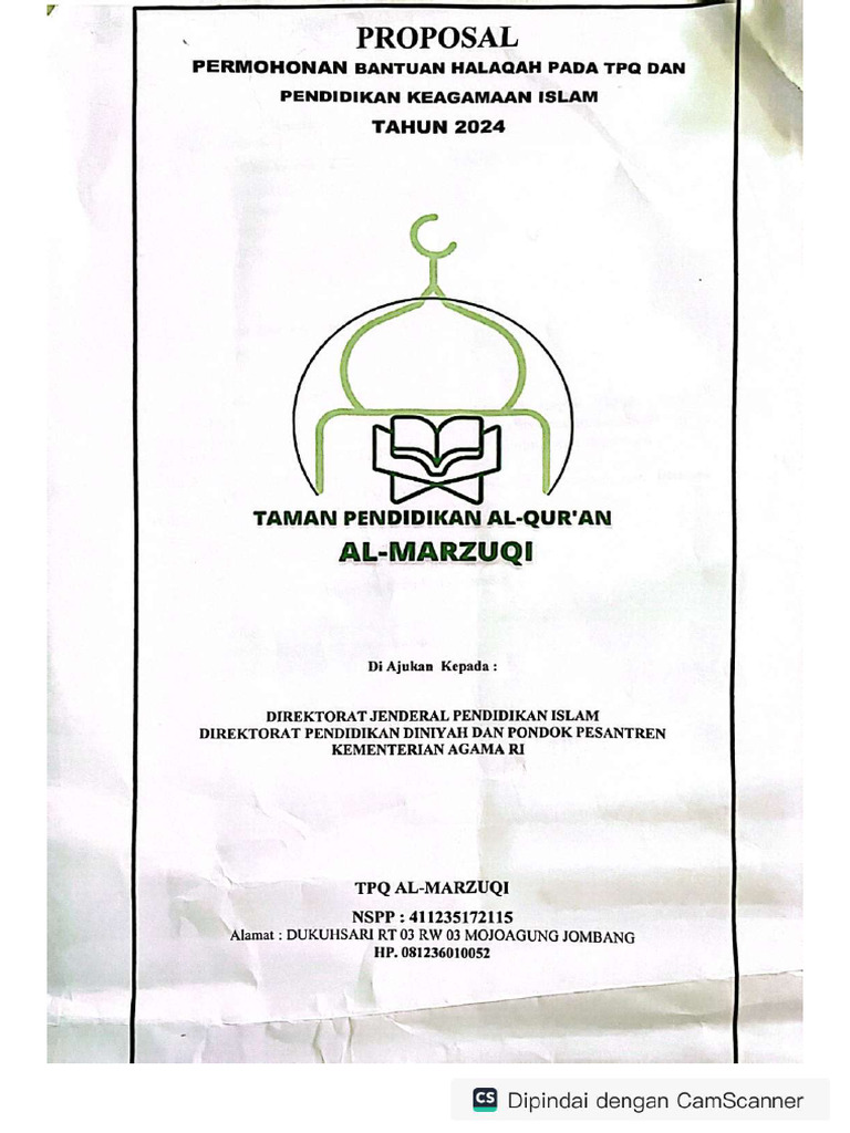 TPQ AL-marzuqi Compressed | PDF