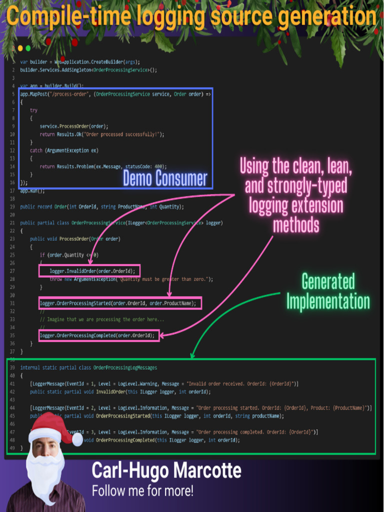 Compile-Time Logging Source Generation | PDF
