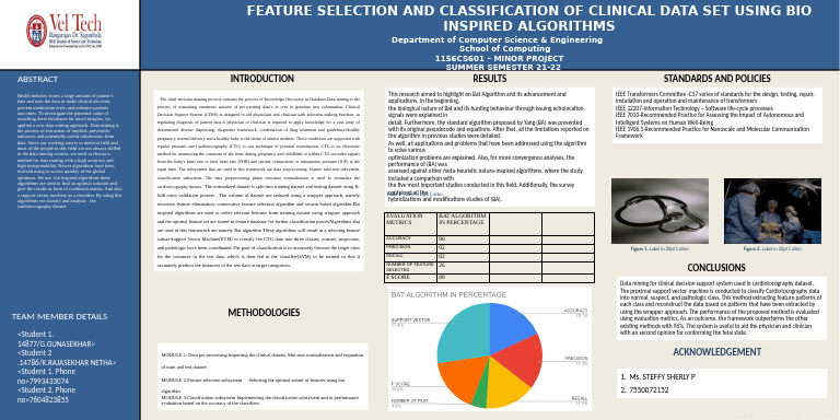 1156cs601 Minor Project Ss 21 22 Poster | PDF | Support Vector Machine ...