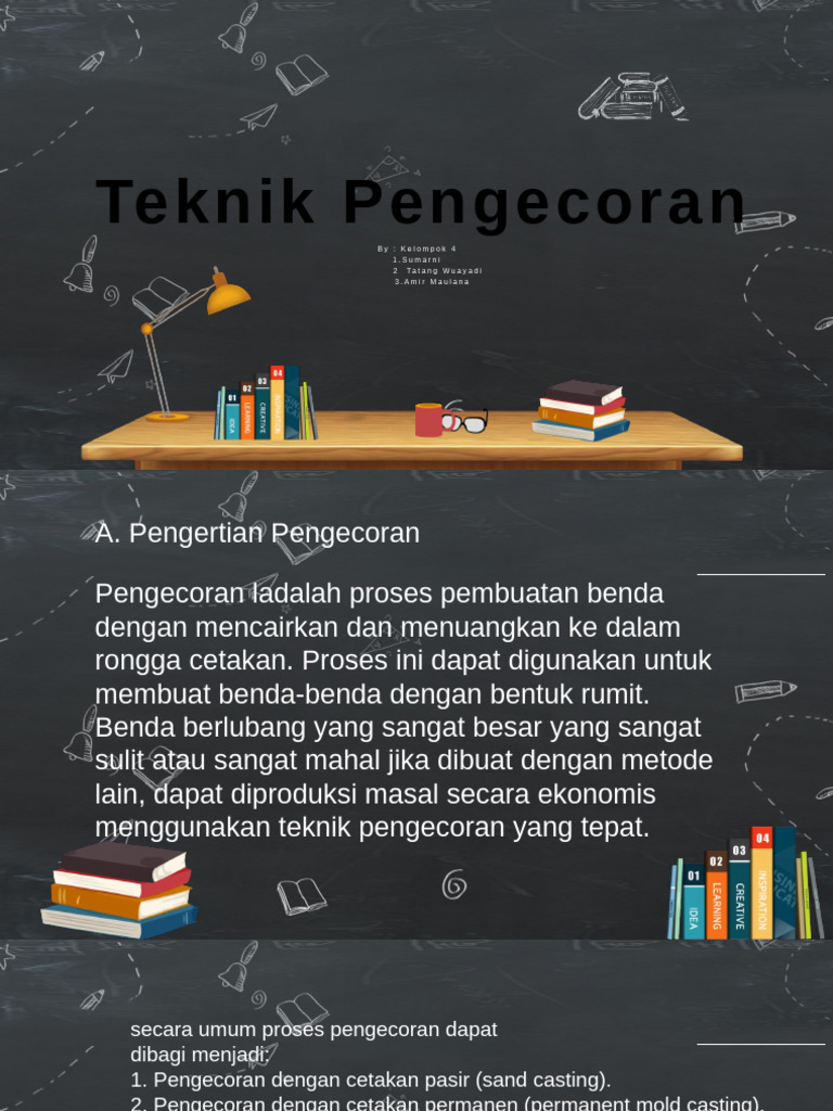 Proses pengecoran | PDF