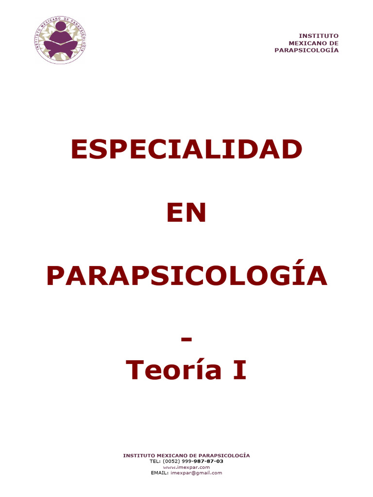 Introducción a la Parapsicología | PDF | Parasicología | Percepción ...