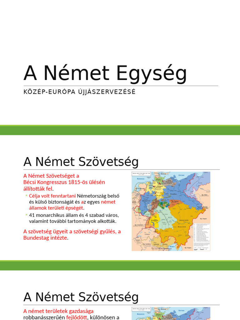 A Német Egység | PDF