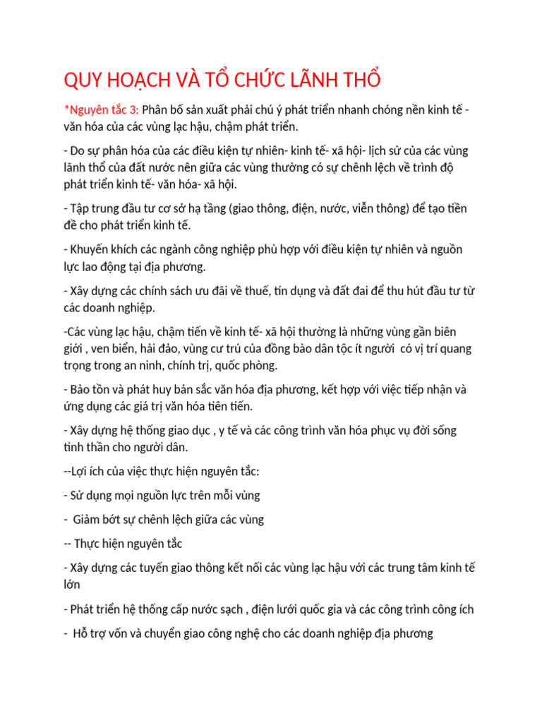 Quy Ho CH Và T CH C Lãnh TH | PDF