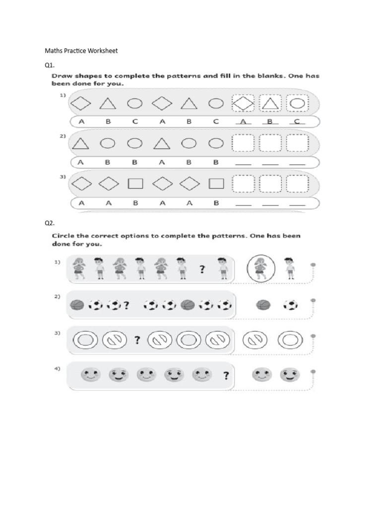 Grade1 EE Maths | PDF