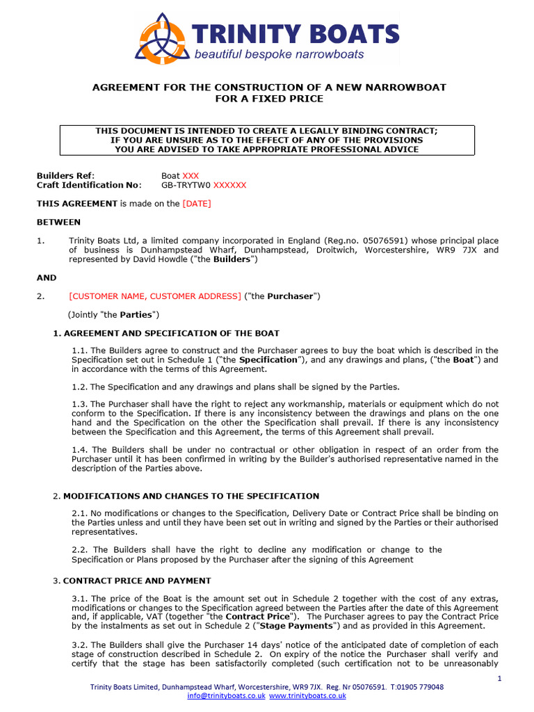 Trinity Boat | PDF | Insurance | Arbitration