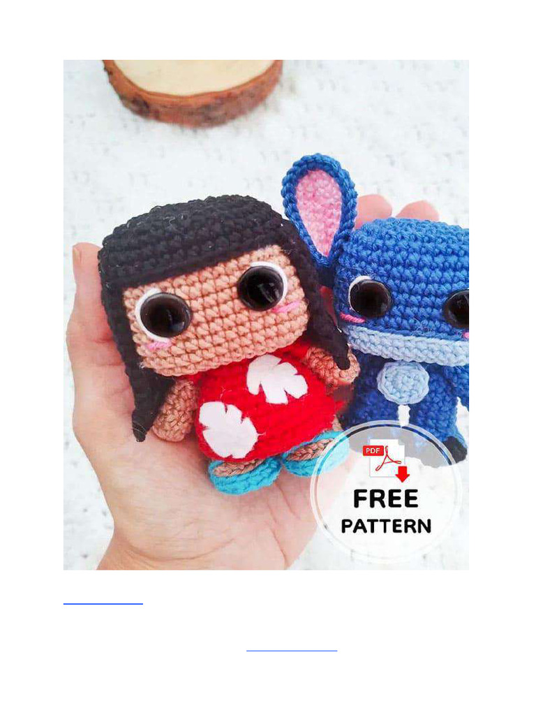 Free Lilo Amigurumi Crochet Pattern | PDF