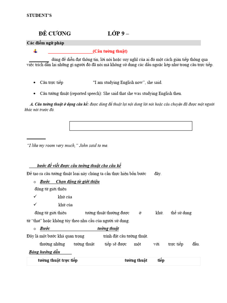 Dcot HK1 Lop 9 | PDF