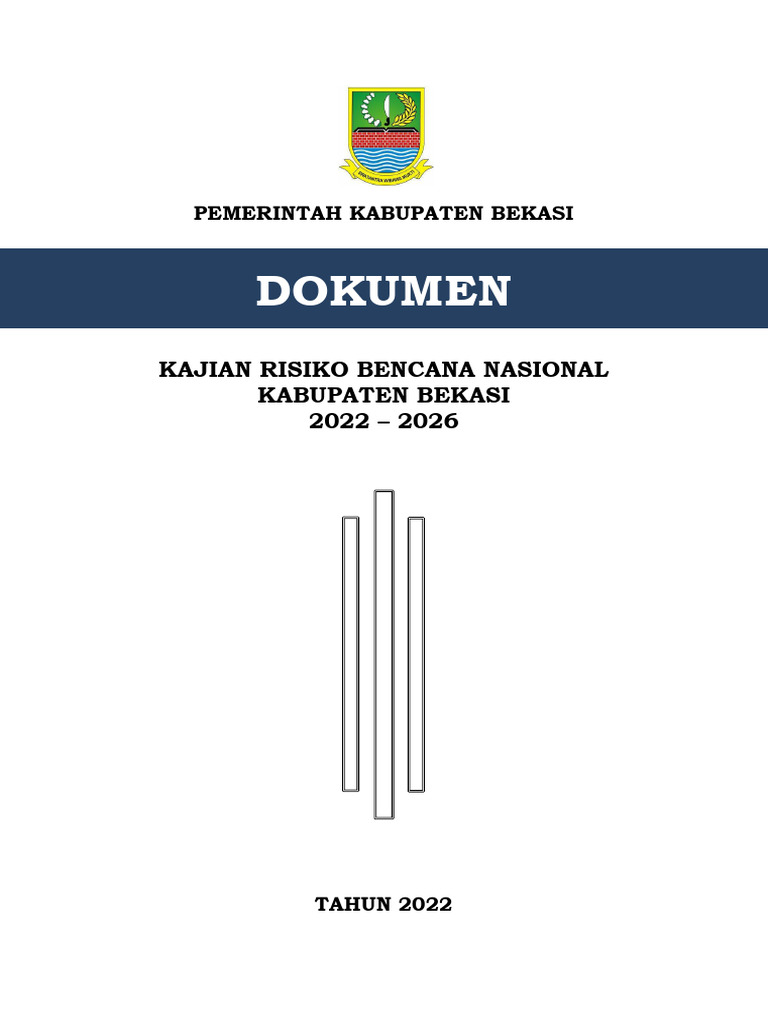Dokumen KRB Kabupaten Bekasi 2022-2026_A4 | PDF