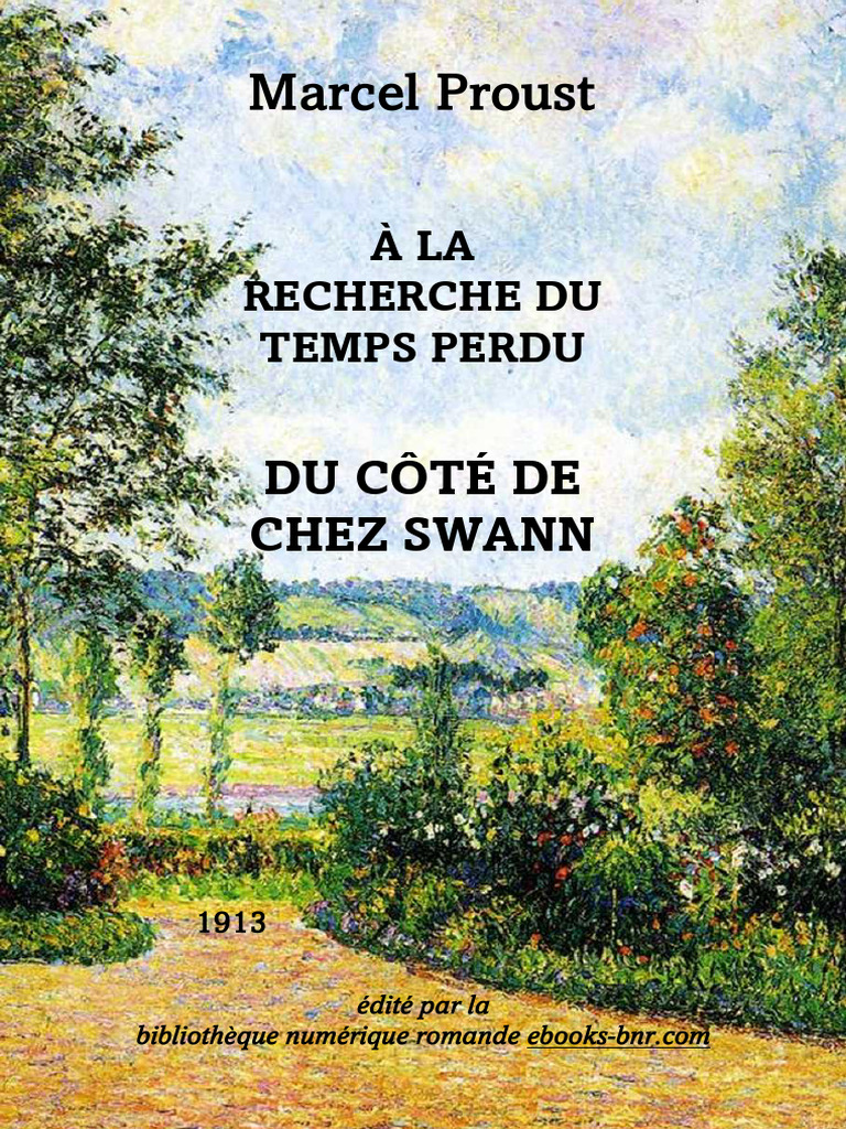 Proust a La Recherche Du Temps Perdu 1 Swann | PDF | À la recherche du ...