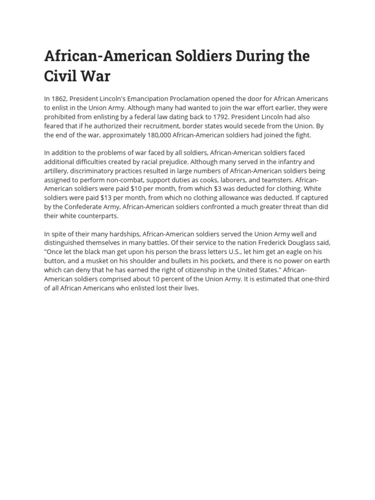 African-American Soldiers' Valor | PDF