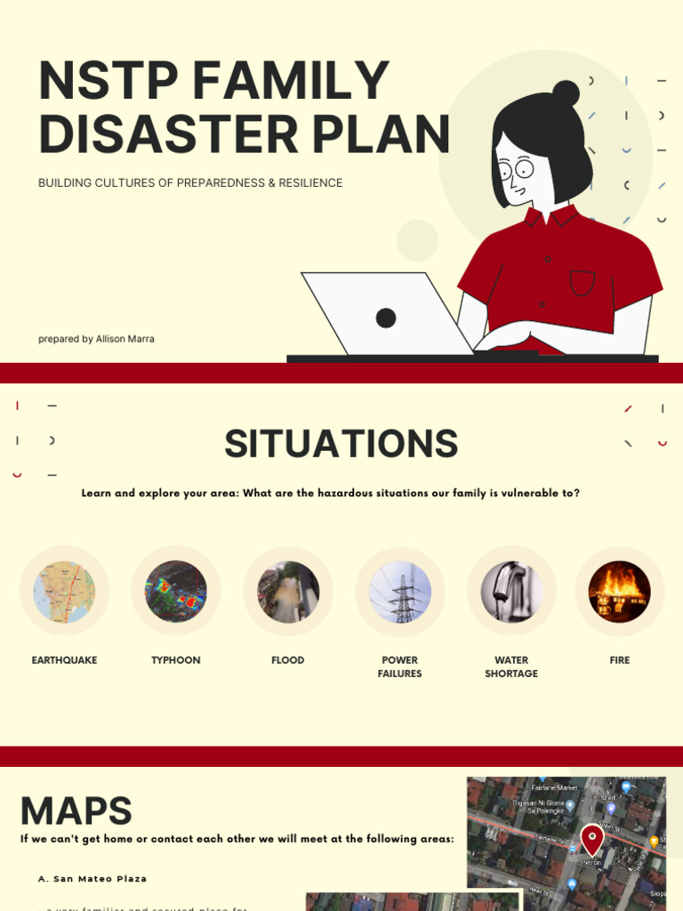 An NSTP Family Disaster Plan | PDF | Natural Hazards | Public Safety