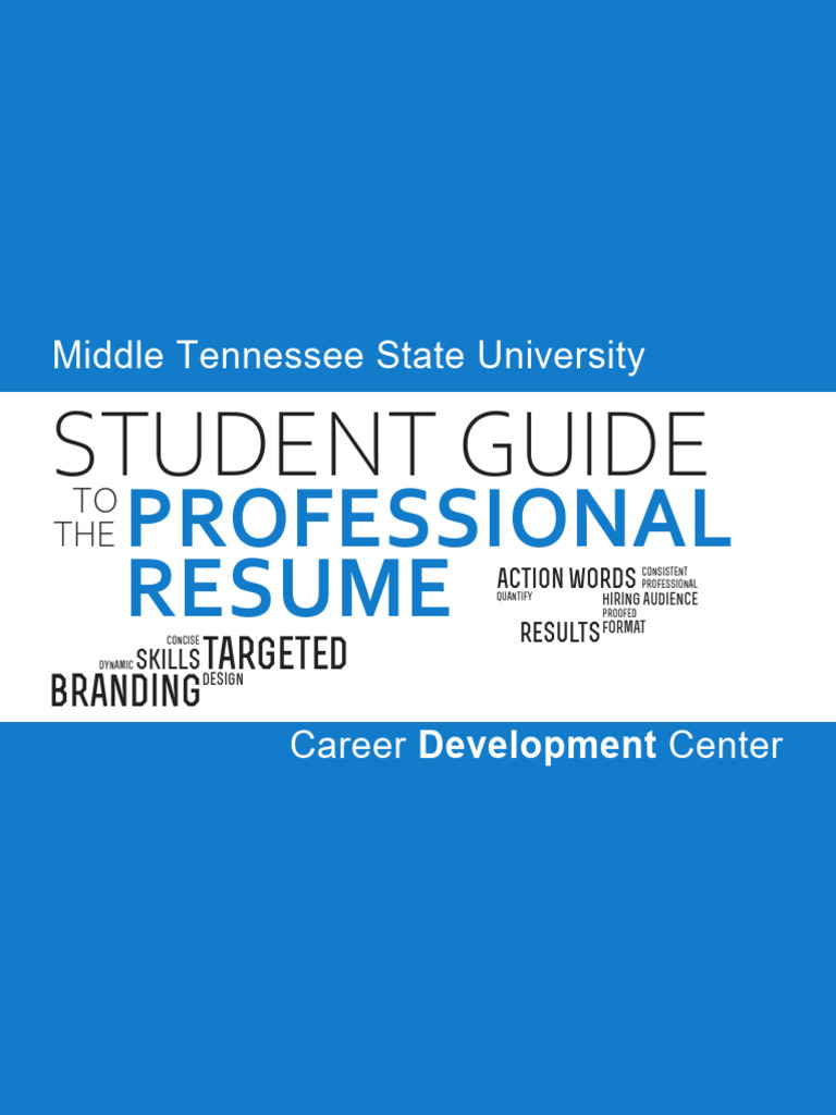 Resume Writing Guide | PDF | Résumé | Microsoft Word