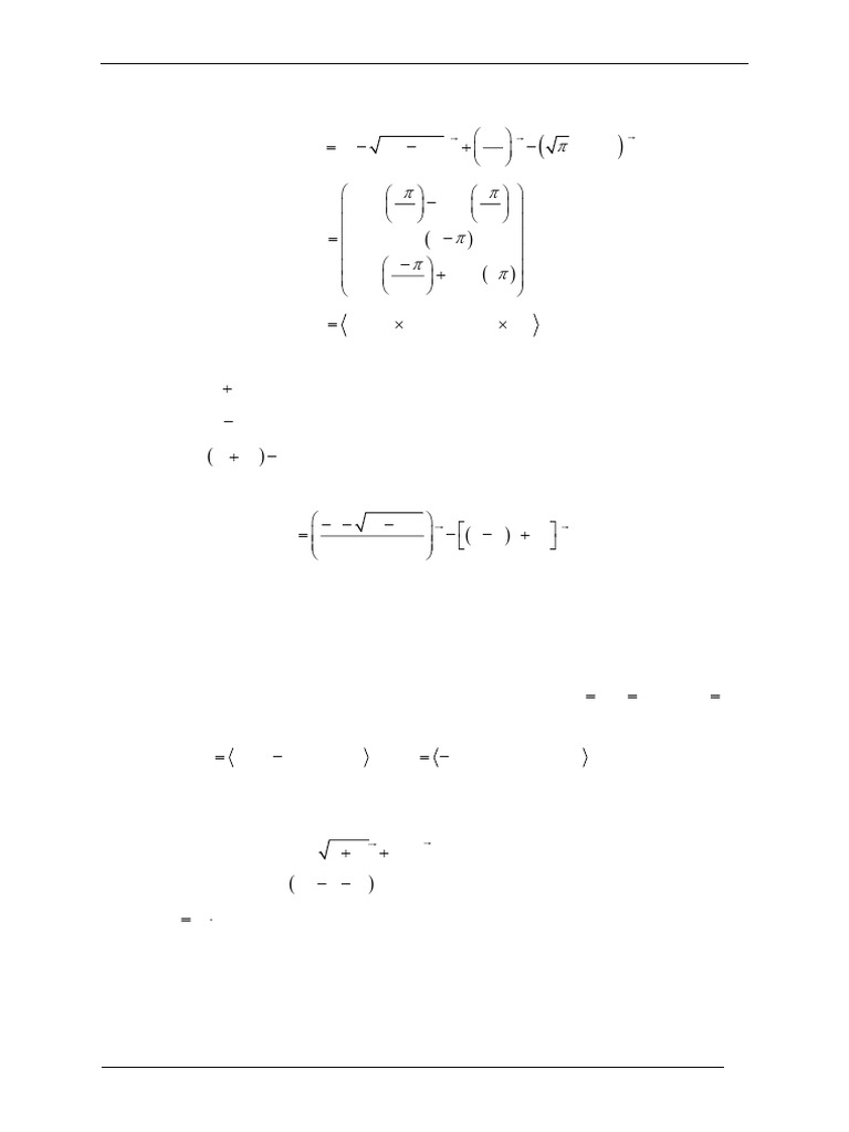 Vector Algebra Exercises and Solutions | PDF | Euclidean Vector | Velocity