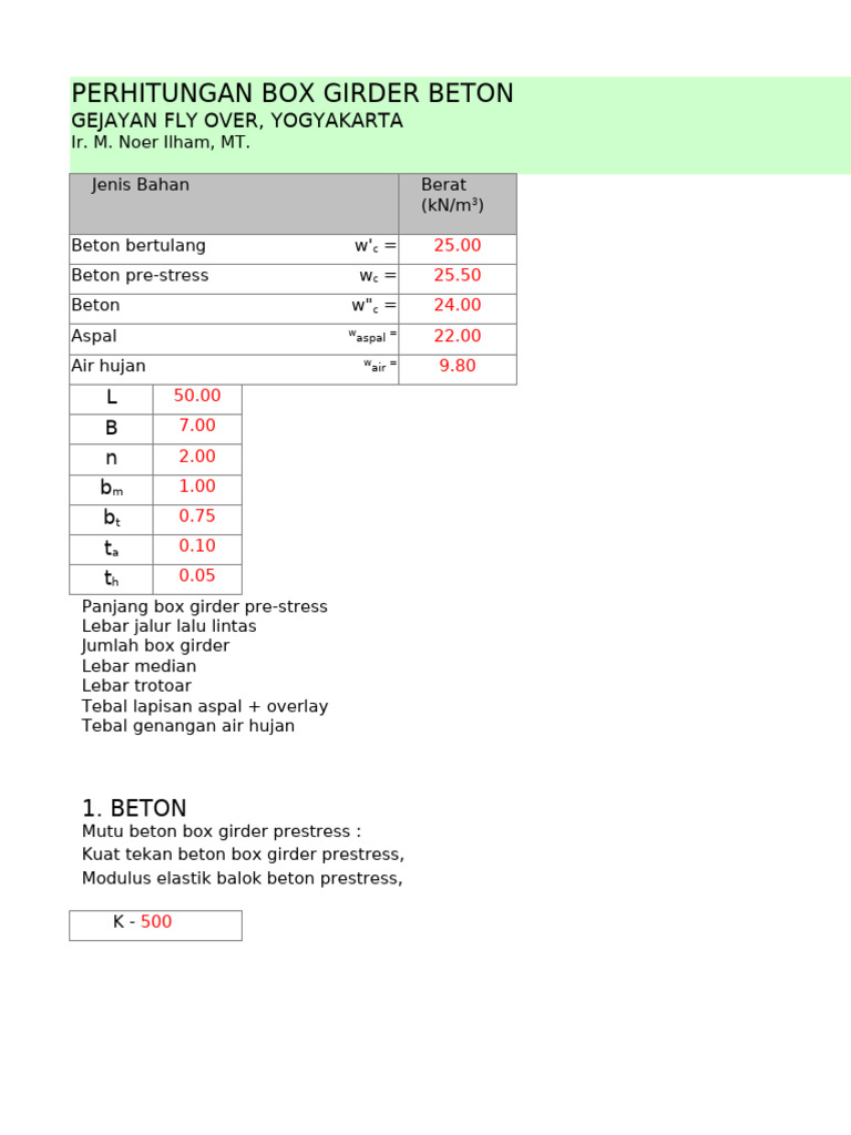 Box Girder | PDF