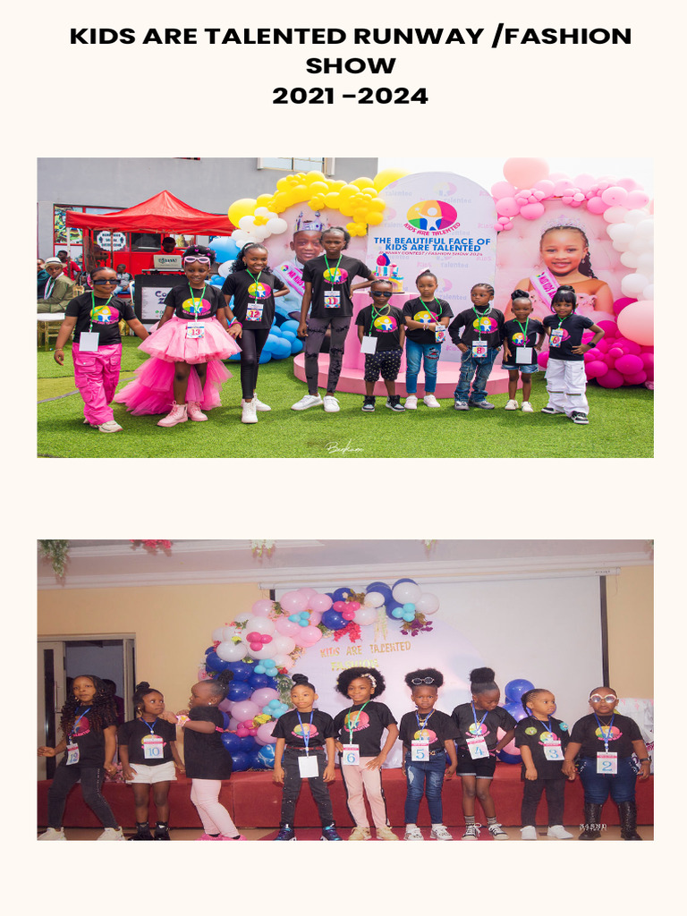 kids are talented event photo catalog | PDF