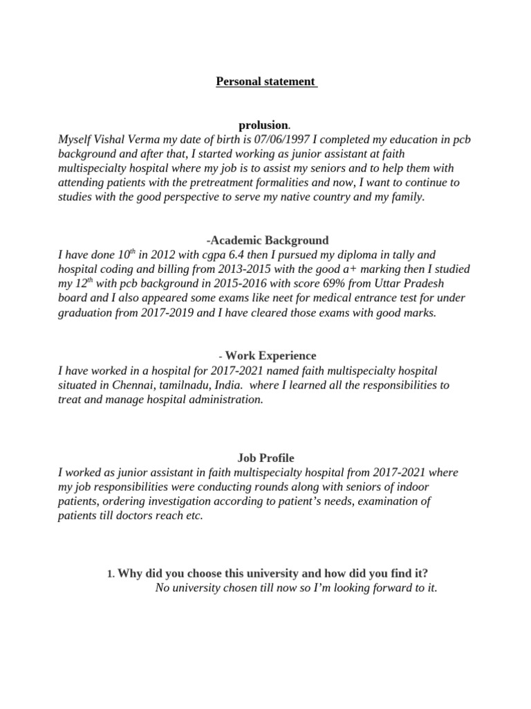 SOP Questionnaire With Answers | PDF | Health Care | Social Programs